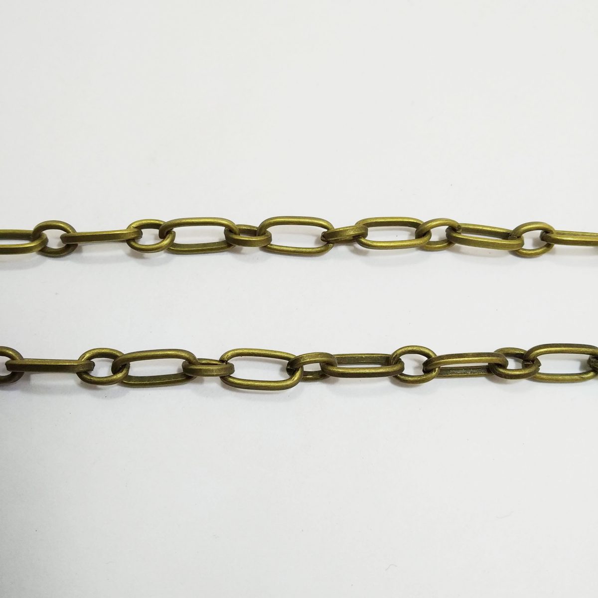 Cadena hierro forcet combinada bronce – Filigranas Insumos